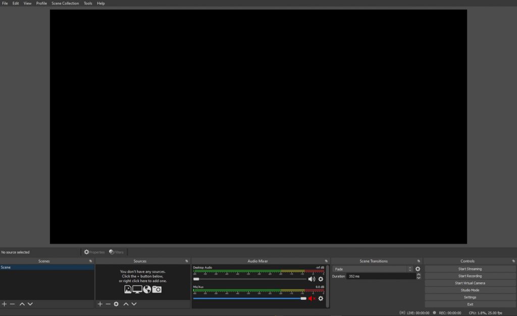 آموزش راه‌اندازی و تنظیمات اولیه‌ OBS Studio | تصویری و متن
